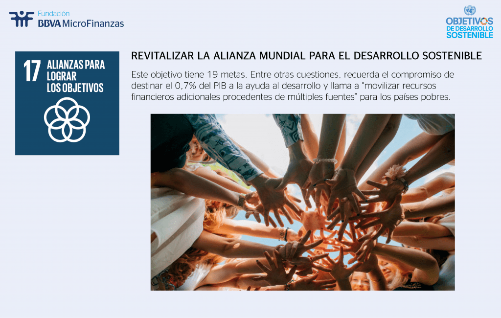 ODS 17: Alianzas para lograr objetivos