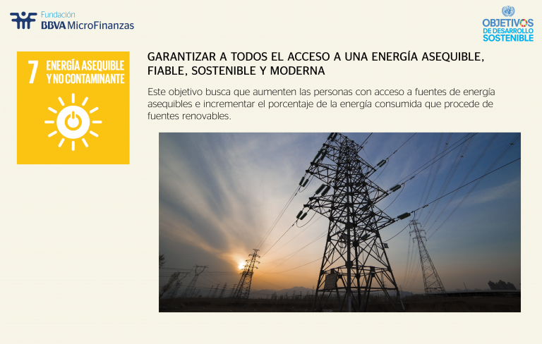 ODS 7: Energía asequible y no contaminante