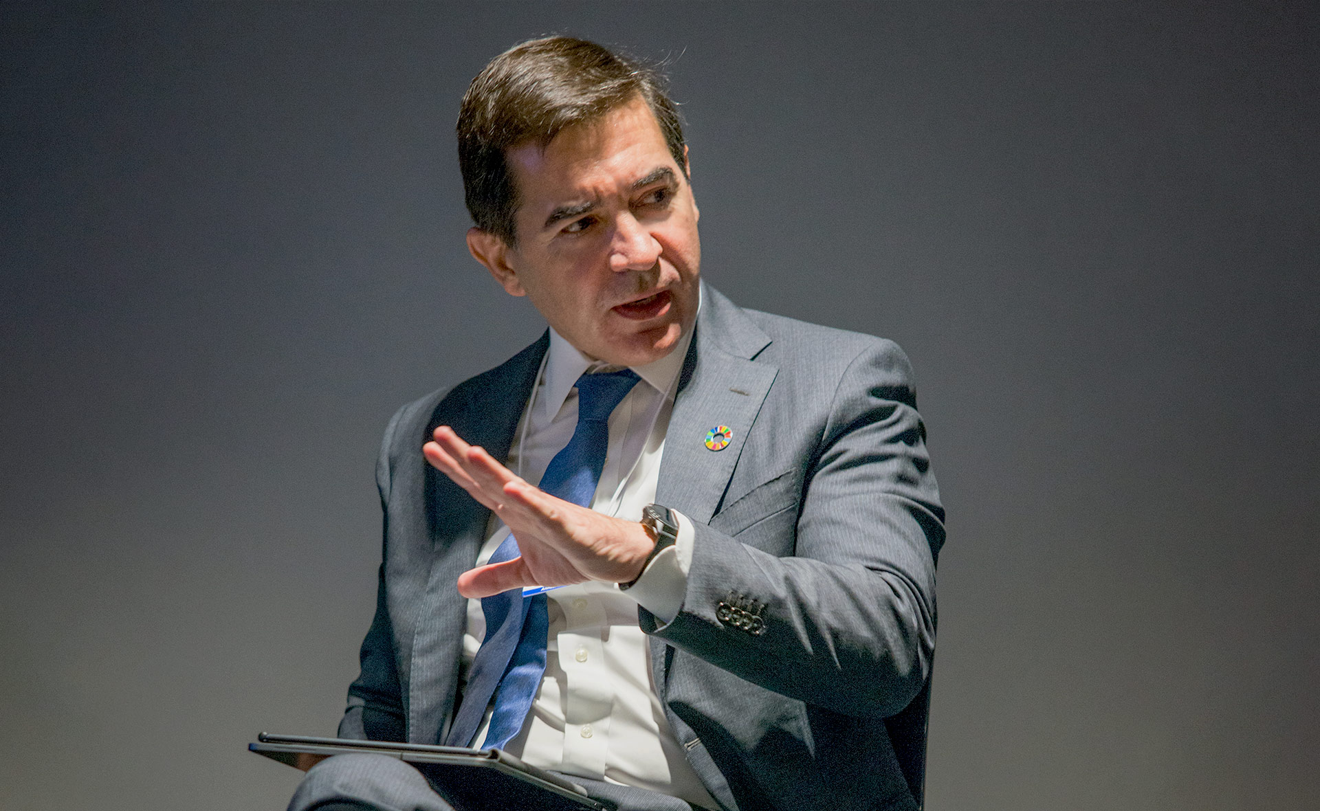 BBVA chairman announces BBVA Microfinance Foundation’s adherence to the ...